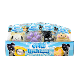 Taba OMG! Kawaii Squishy Animal Stickies One style sent at random