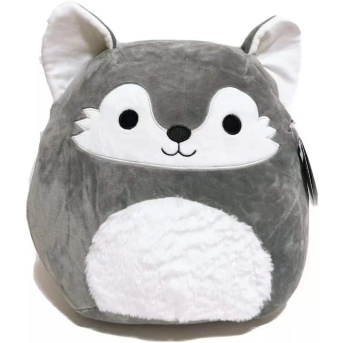 Squishmallow 14 Inch Grey Wolf